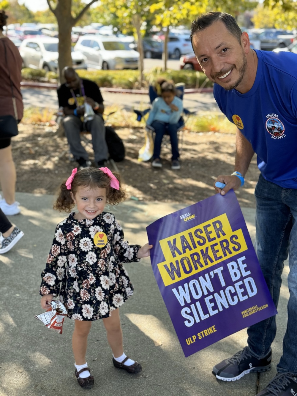 Local 16 Organizer Takes Daughter to Kaiser Picket Line – Local ...